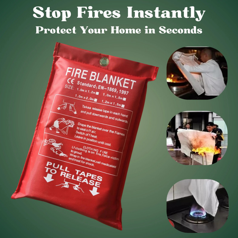 FlameGuard Emergency Fire-Fighting Blanket